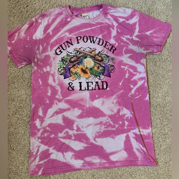 Gildan | Tops | Miranda Lambert Gun Powder Lead Tie Dye Tshirt Fitted ...